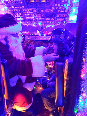 Visit Santa at Atlantic Air Adventures Aviation Museum in Clare