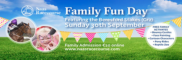 Naas Racecourse Family Fun Day Racing in Kildare